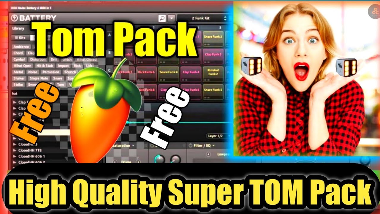 High Quality Super TOM Snare Pack Free Download | Out Of Control Dj ...