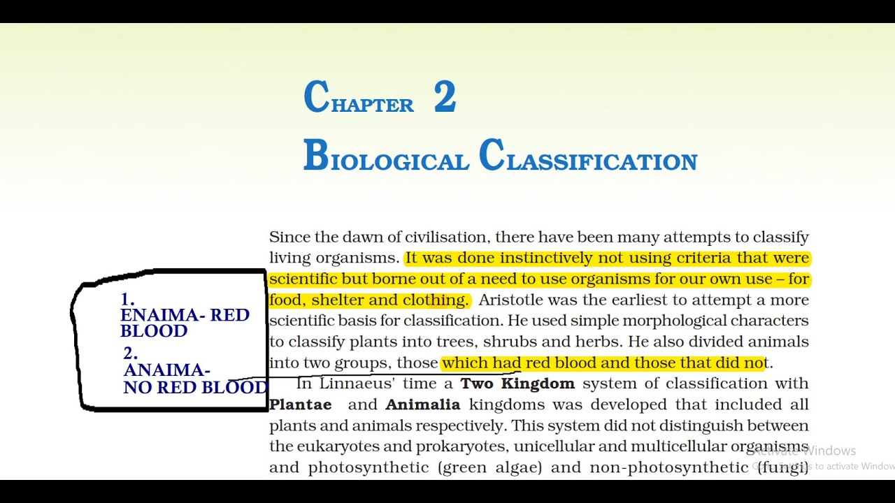 BIO CHAPTER 2 PART 1 | MedMantra - YouTube