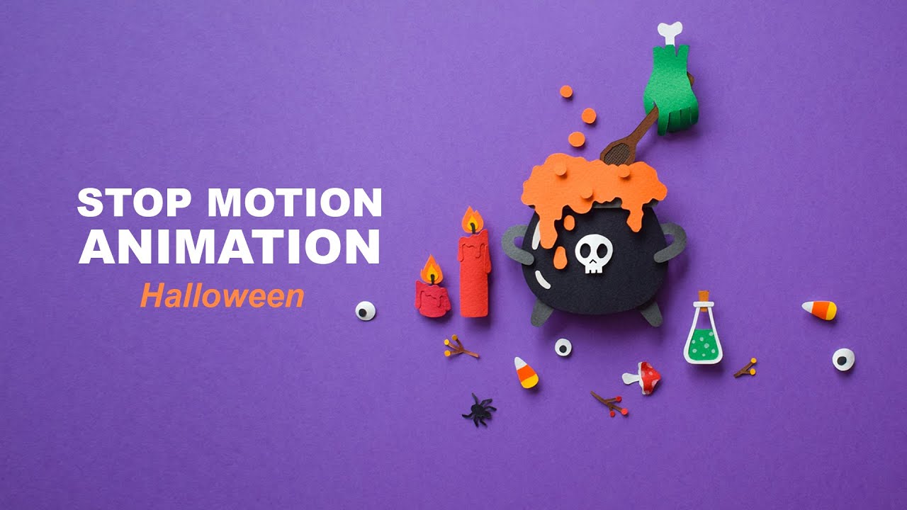 Halloween | stop motion animation - YouTube Halloween | stop motion animation - YouTube