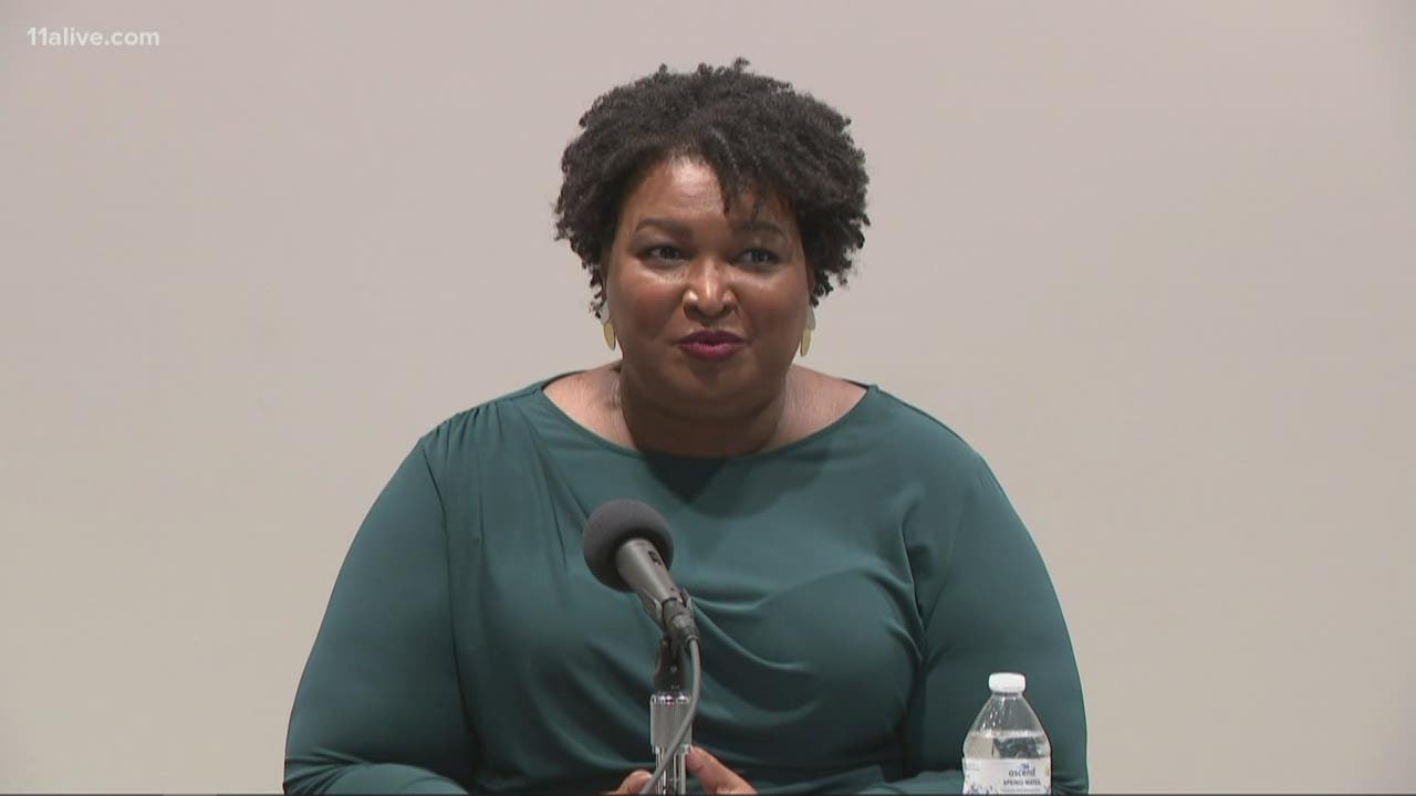 Stacey Abrams Speaks At Voting Rights Roundtable Youtube