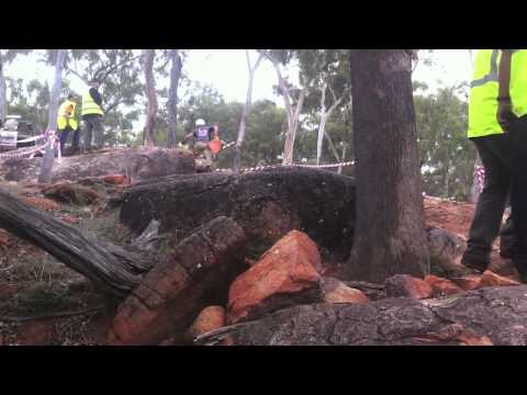 Hiline4wd Range Rover LS1 Gigglepin winch cliffhanger - YouTube