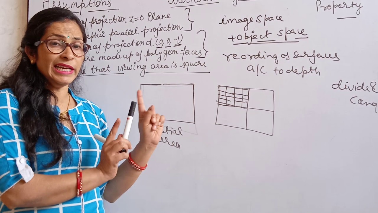 Area Sub Division method for visible surface detection (easiest way ...
