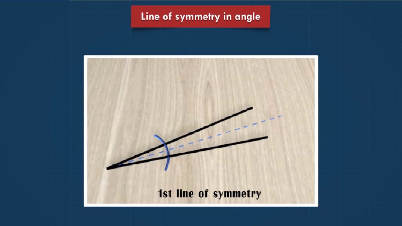 Class 6- Symmetry- Line of symmetry- 02 - YouTube