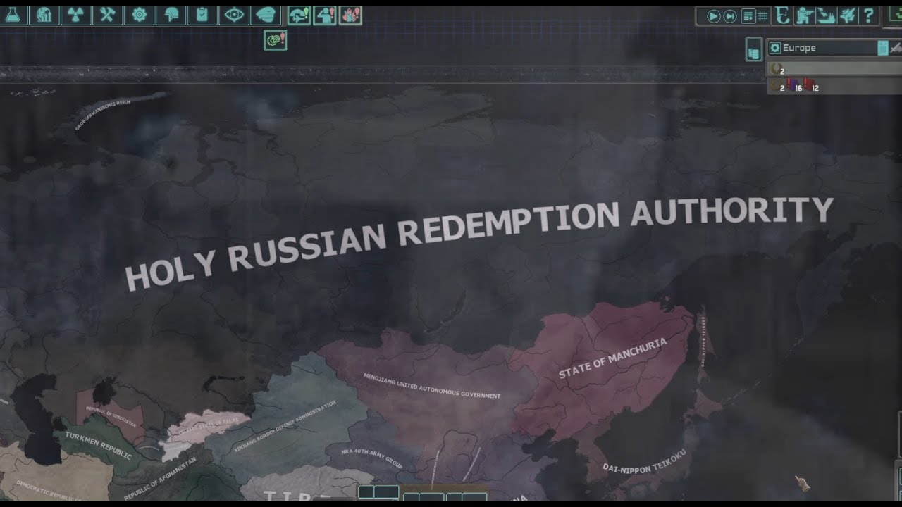 Hoi4 (TNO) Schizo Larionov takes control of the Holy Russian Empire ...