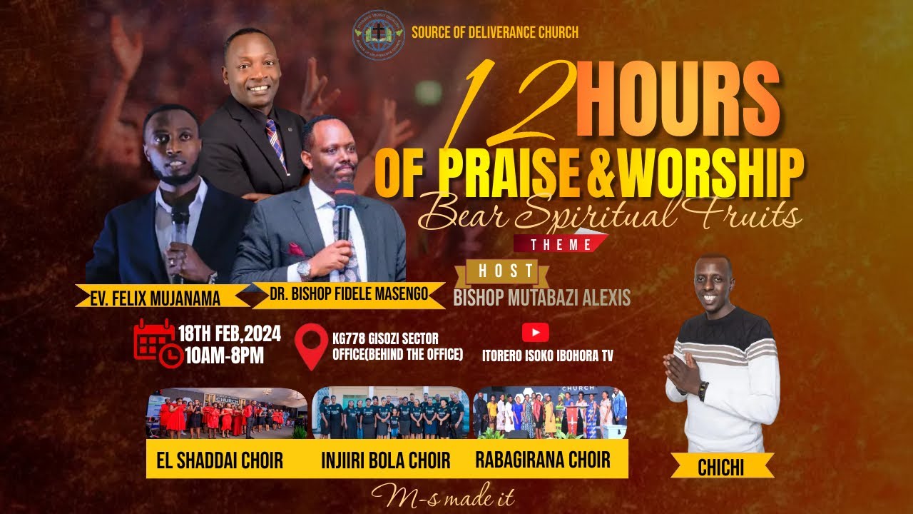 12 HOURS OF PRAISE&WORSHIP WITH DR. BISHOP MASENGO&EV.FELIX&BISHOP ...