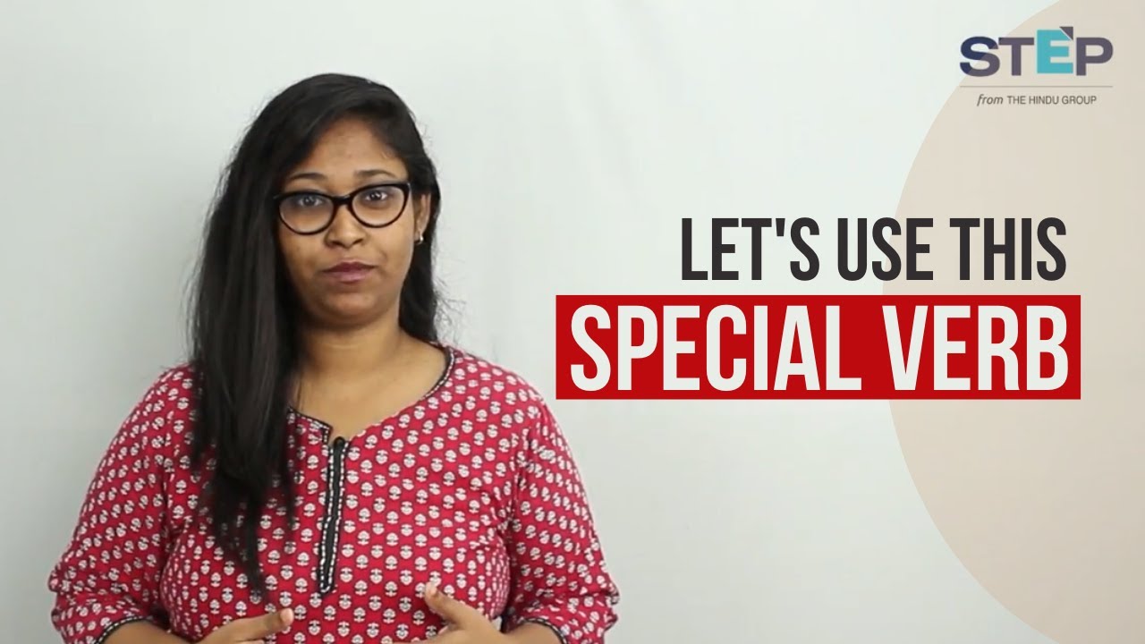 Usage of Special Verb Form | To Be Verb | Basics of English Grammar ...