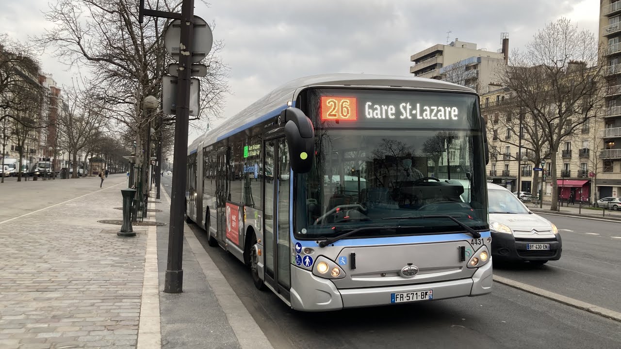 Ligne 26 — GX437 H RATP BUS | 4407 - YouTube