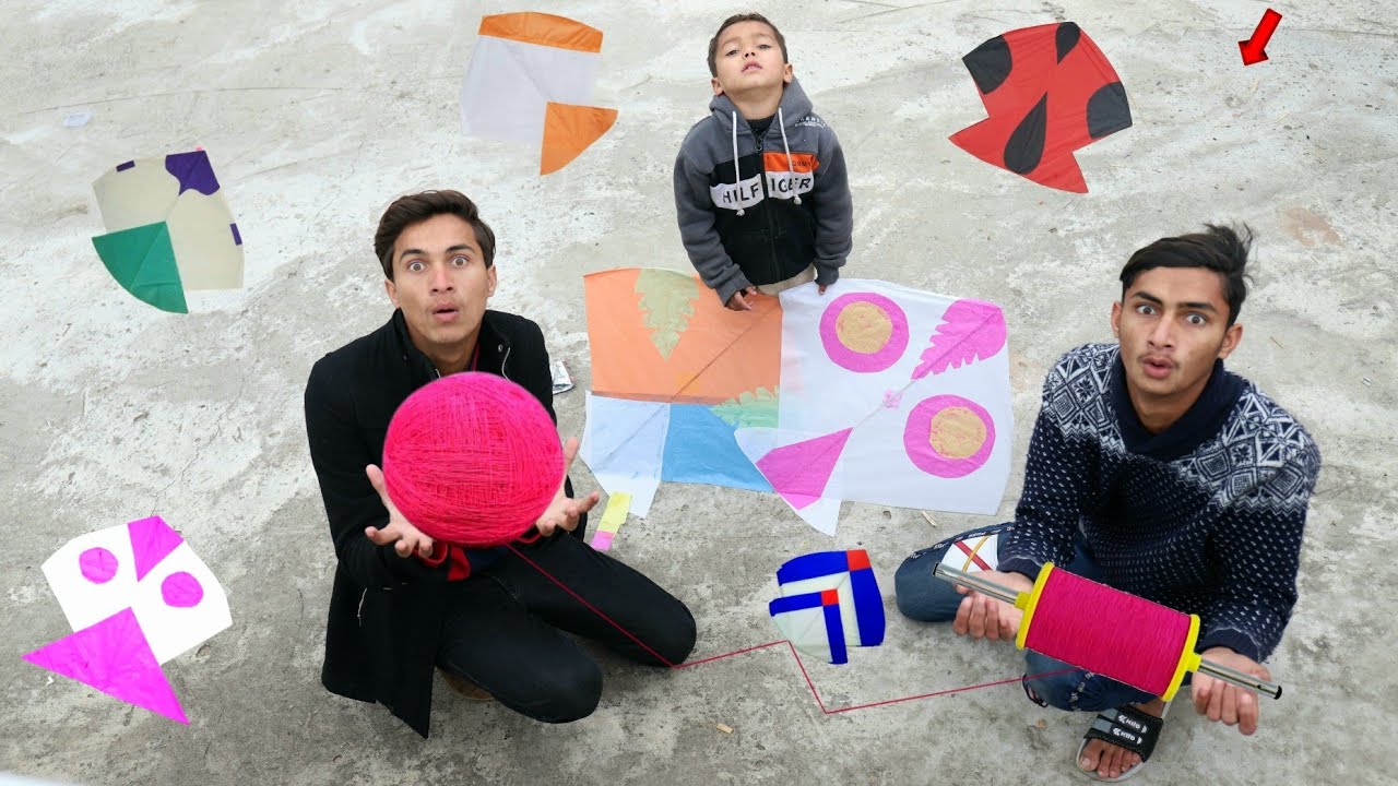 New Trick Caught Kite ! Roll Door Manja in 12 Hours - YouTube