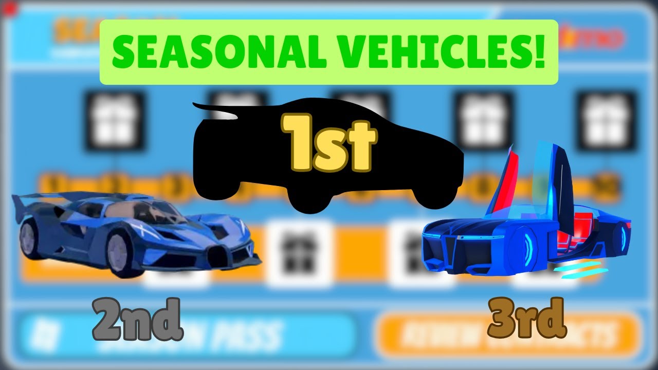 Ranking every Seasonal Vehicle in JailBreak! (Roblox) - YouTube