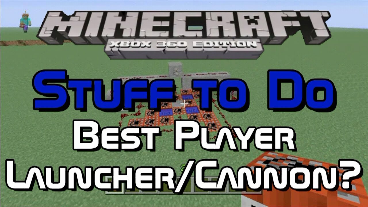 Stuff to do When Bored in Minecraft: Best Player Launcher/Cannon ...