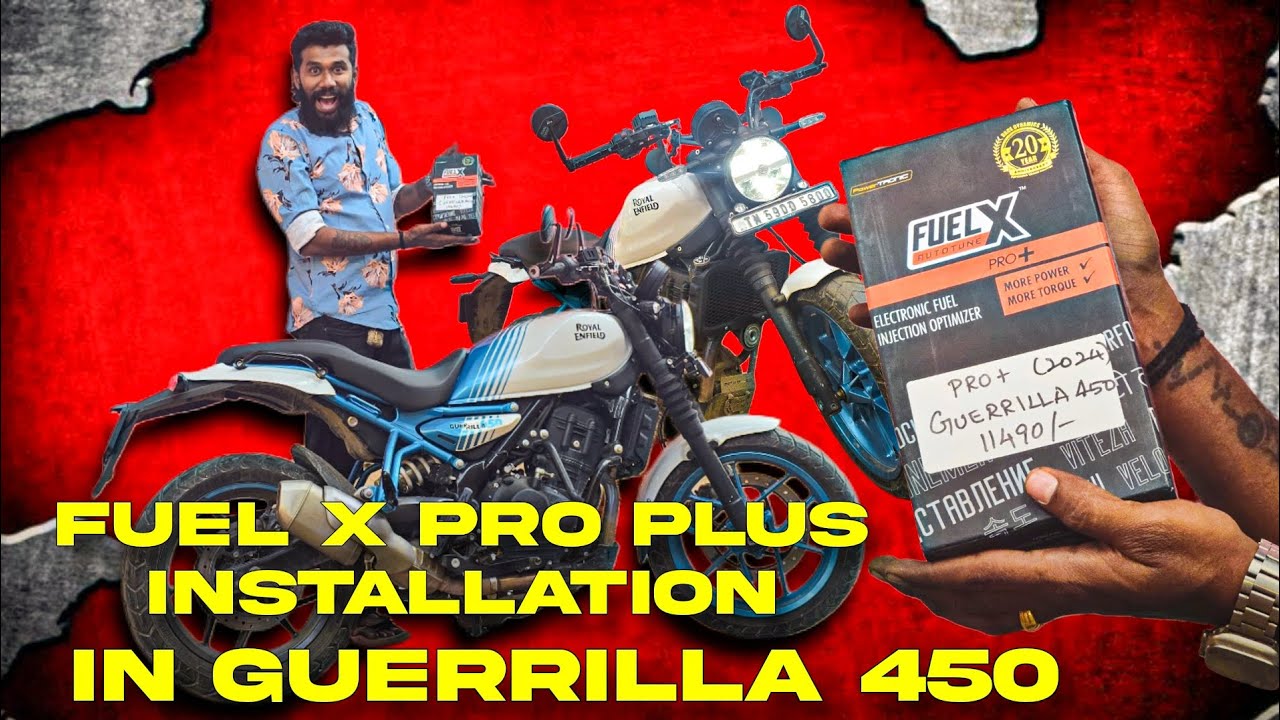 FUELX PRO + PLUS INSTALLATION IN GUERRILLA 450 - YouTube