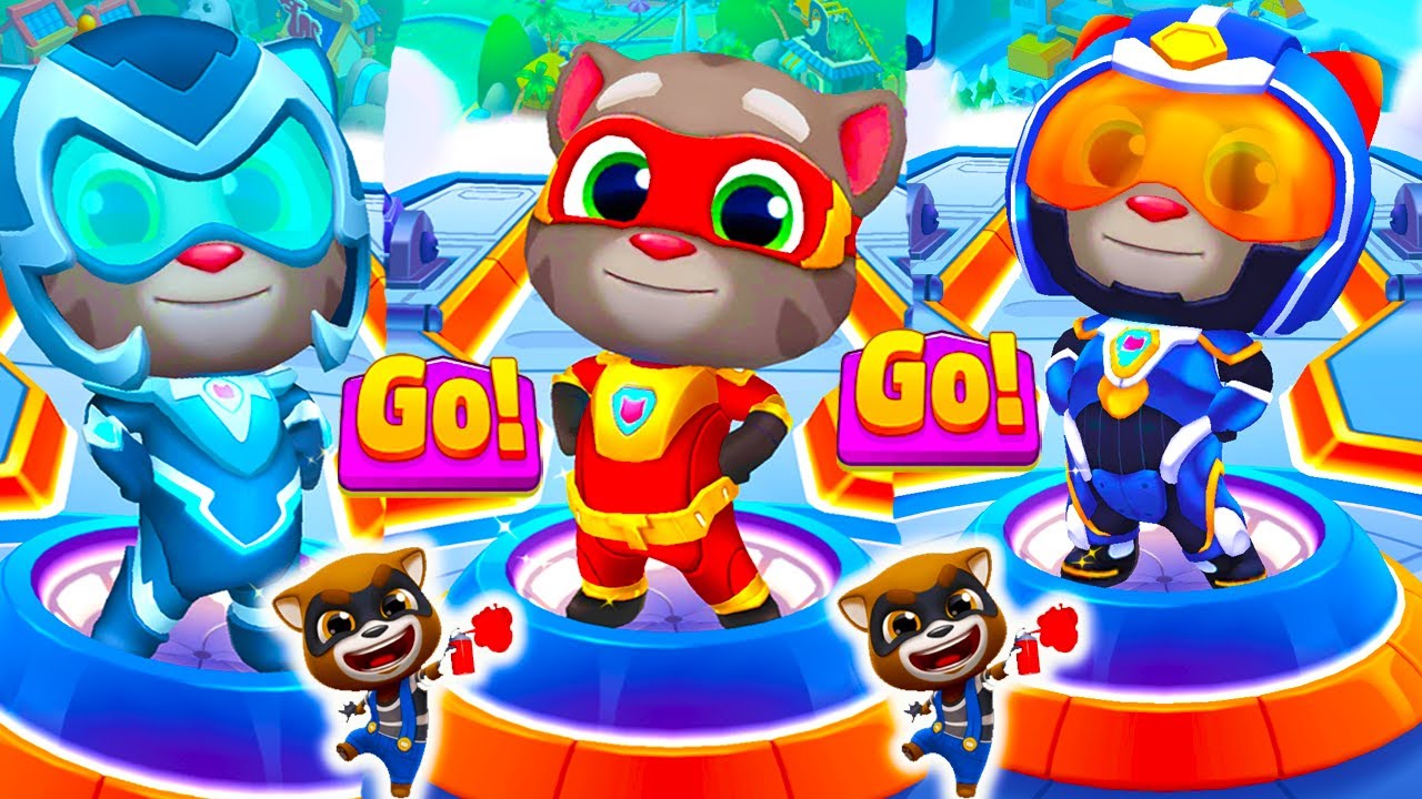 Talking Tom Hero Dash - Super Tom New GamePlay #35 - YouTube