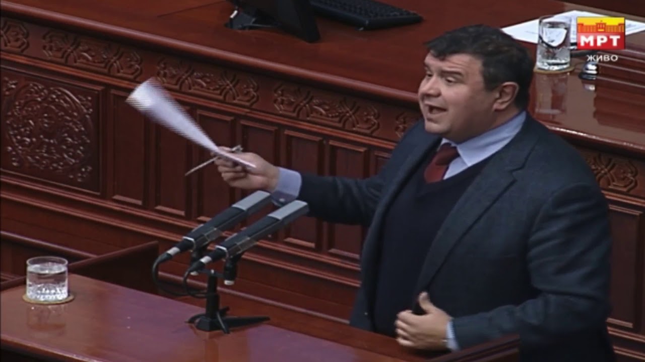 Никола Мицевски Собраниска седница 25 12 2019 - YouTube