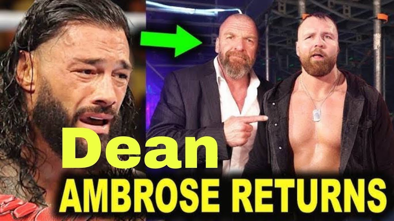 😱Dean Ambrose Return Update I Dean Ambrose Coming 2 WWE #jonmoxley #aew ...