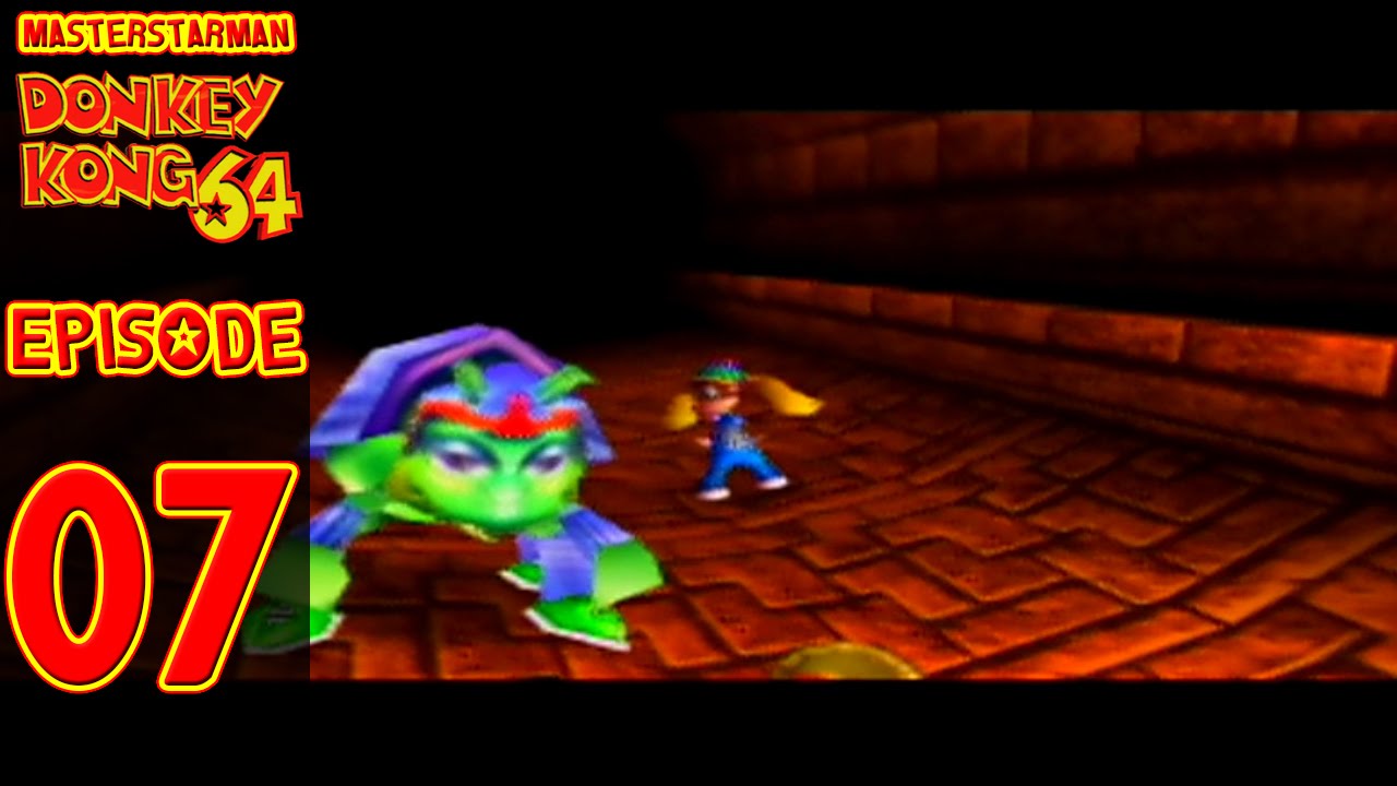 Donkey Kong 64 - Episode 7: Angry In The Aztec - YouTube