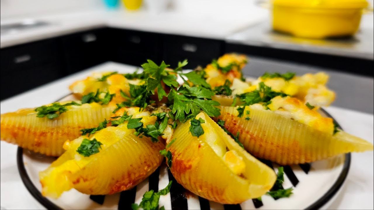 A very delicious Mini Stuffed Pasta Shells Recipe! | Mini Food - YouTube