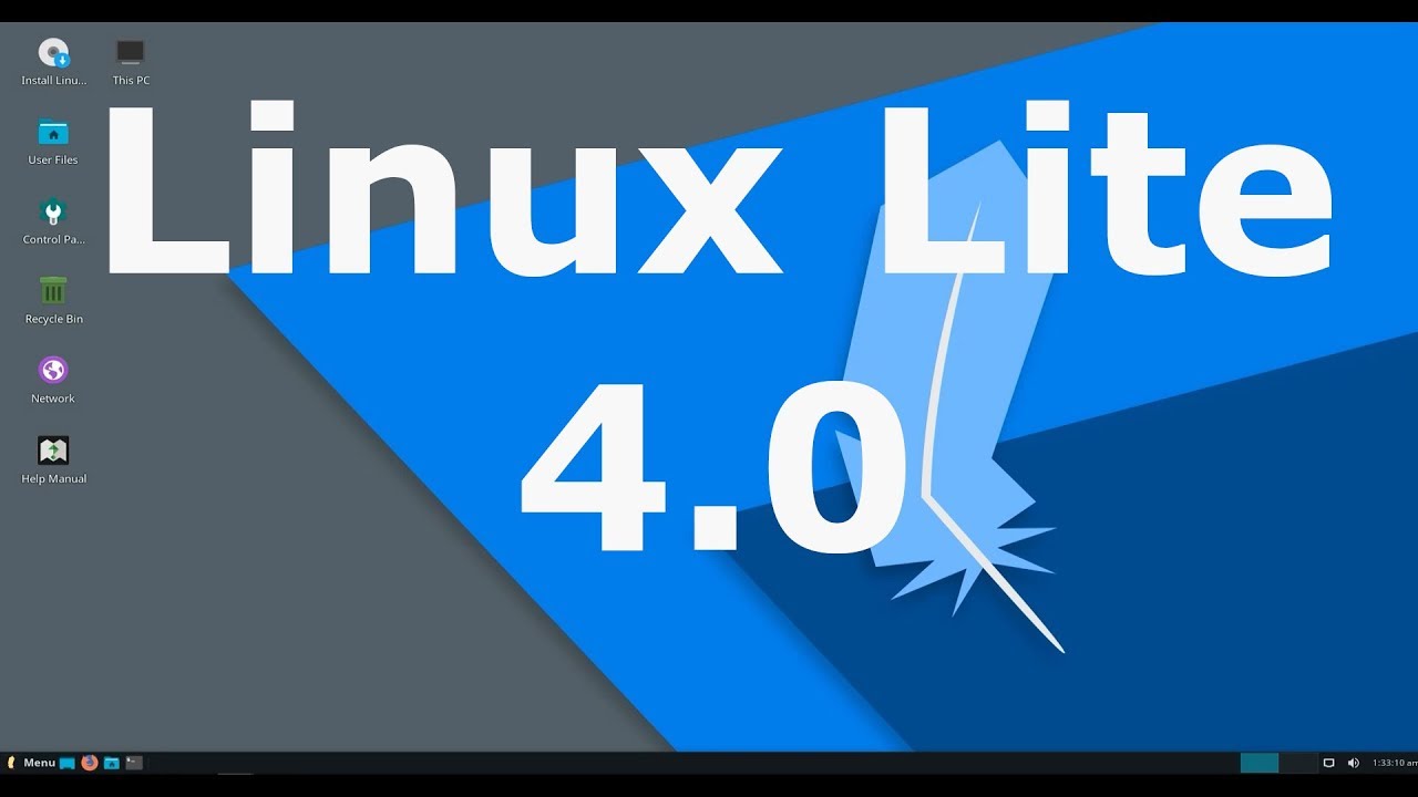 Linux Lite 4.0 Official Release - YouTube