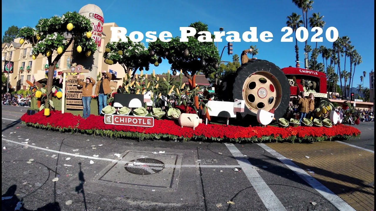 2020 Pasadena Tournament of Roses - Rose Parade - New Years Day in 4K ...