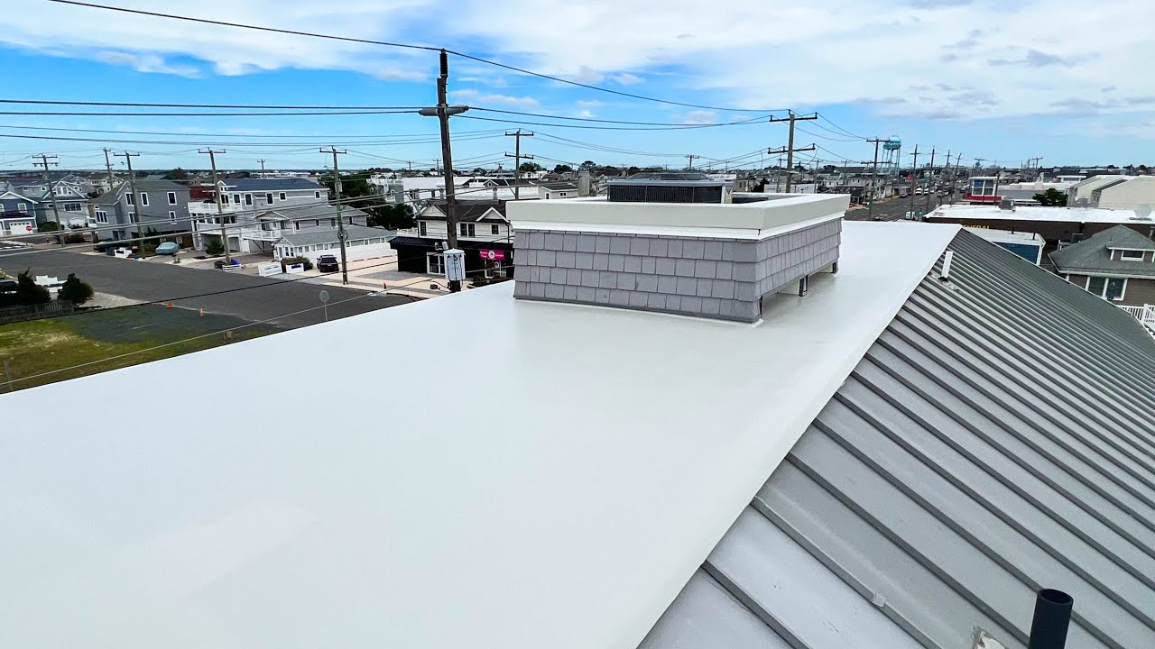 Fiberglass Roof System with Parapet Walls - YouTube