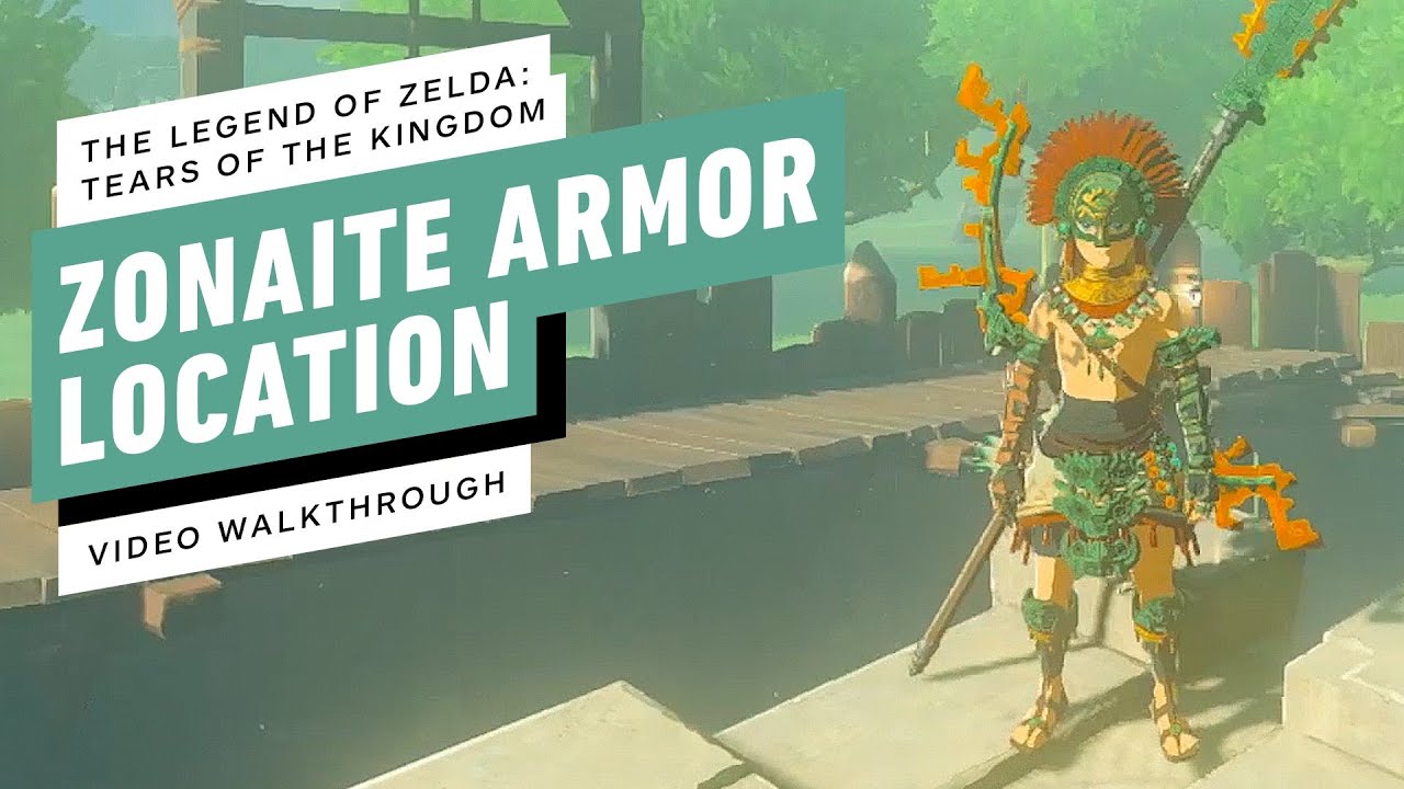 The Legend of Zelda: Tears of the Kingdom - All Zonaite Armor Locations ...