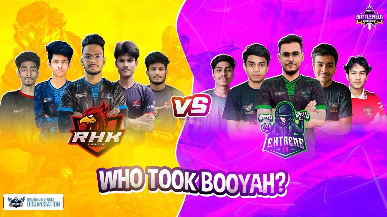 TOURNAMENT LAST ZONE 7 TEAM ALIVE ! EXE vs RHK FACING POSITION ! WHO ...