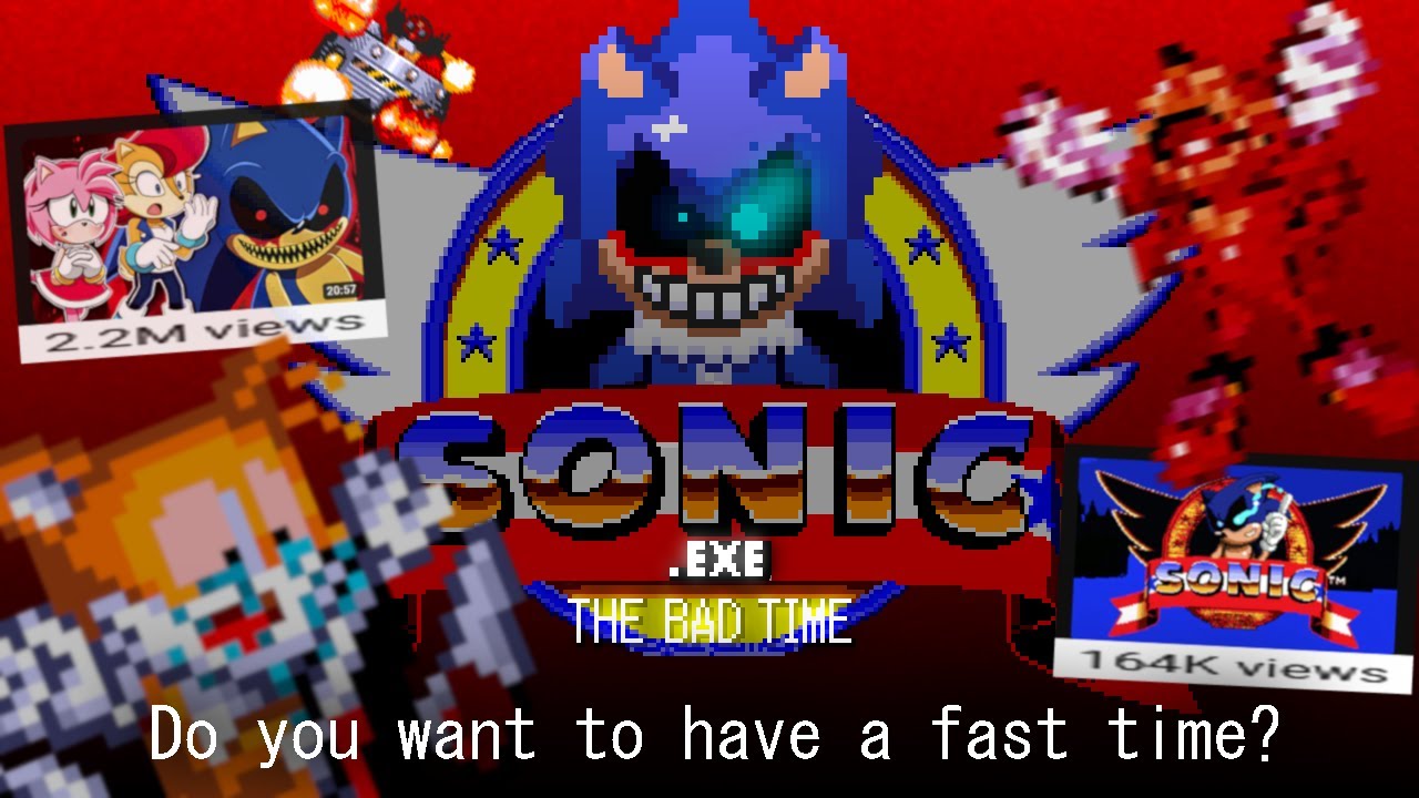 Sonic.exe but SANS?!? (Sonic.exe The Bad Time Collection) - YouTube