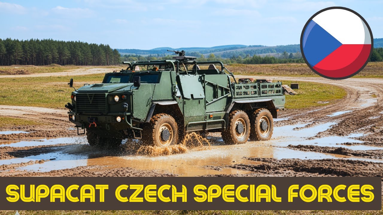 Czech special forces to receive Supacat armored vehicles - YouTube