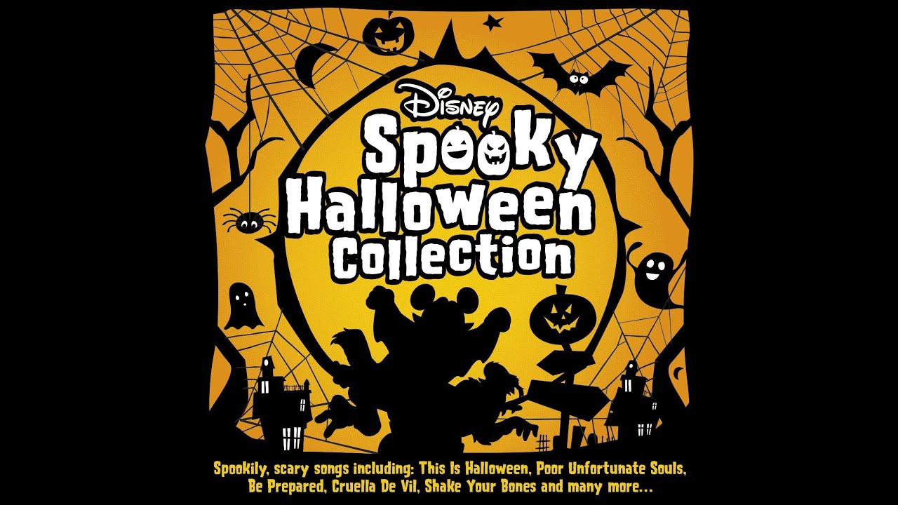 Disney CD Review: Disney Spooky Halloween Collection - YouTube