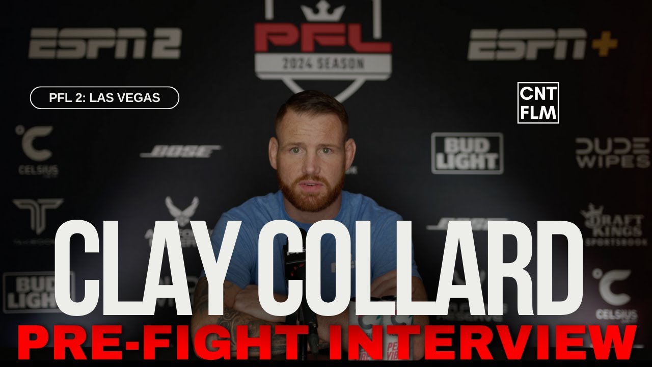 Clay Collard Pre-Fight Interview | PFL 2: 2024 Regular Season Las Vegas ...