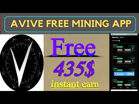 avive mining app||avive mining update||avive world - YouTube