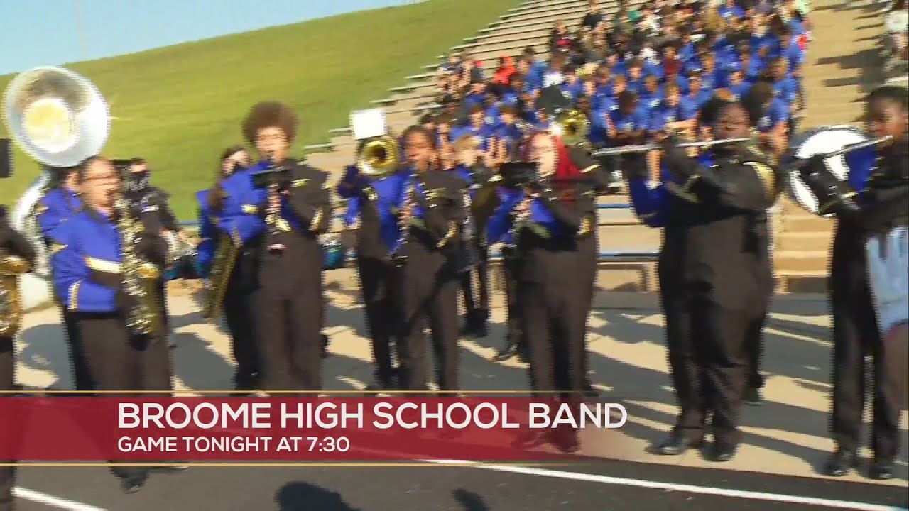 Football Fridays - Broome High School Band - YouTube
