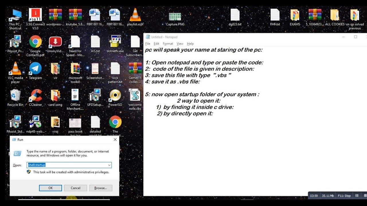 How your computer can speak your name at start - YouTube