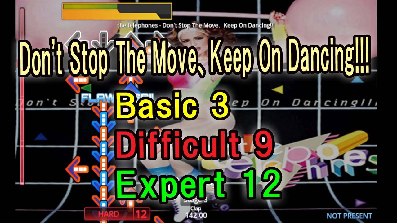 【STEPMANIA】Don't Stop The Move、Keep On Dancing!!! / the telephones - YouTube