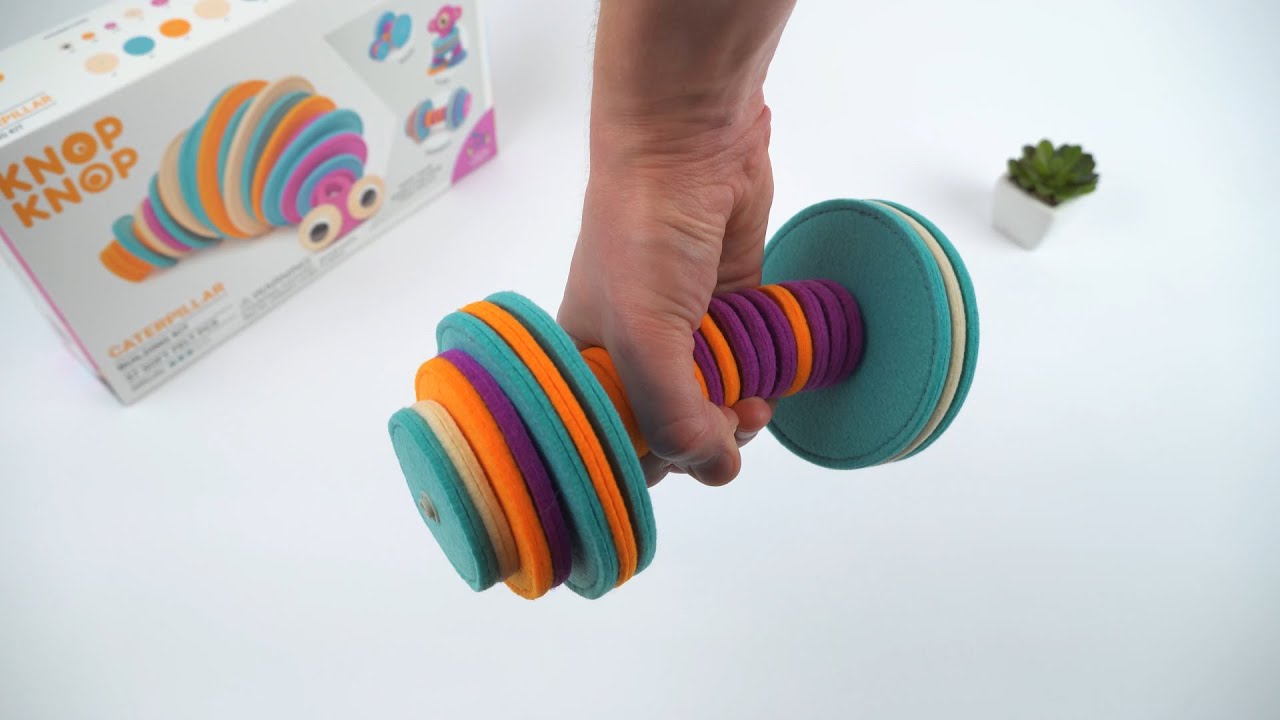 KNOP KNOP instructions CATERPILLAR - Dumbbell - YouTube