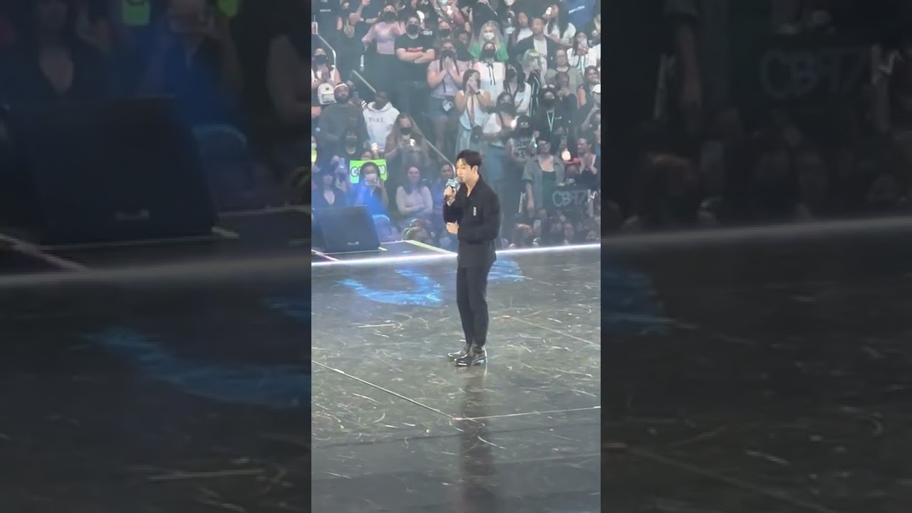 20220820 KCON LA BANG CHAN MC OPENING - YouTube