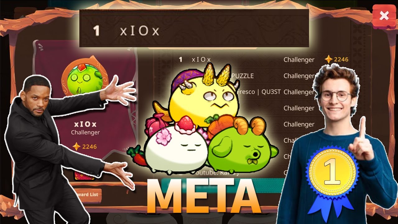 AXIE ORIGIN META TEAM RANK 1 BUILD - BUILD & STATS! - YouTube