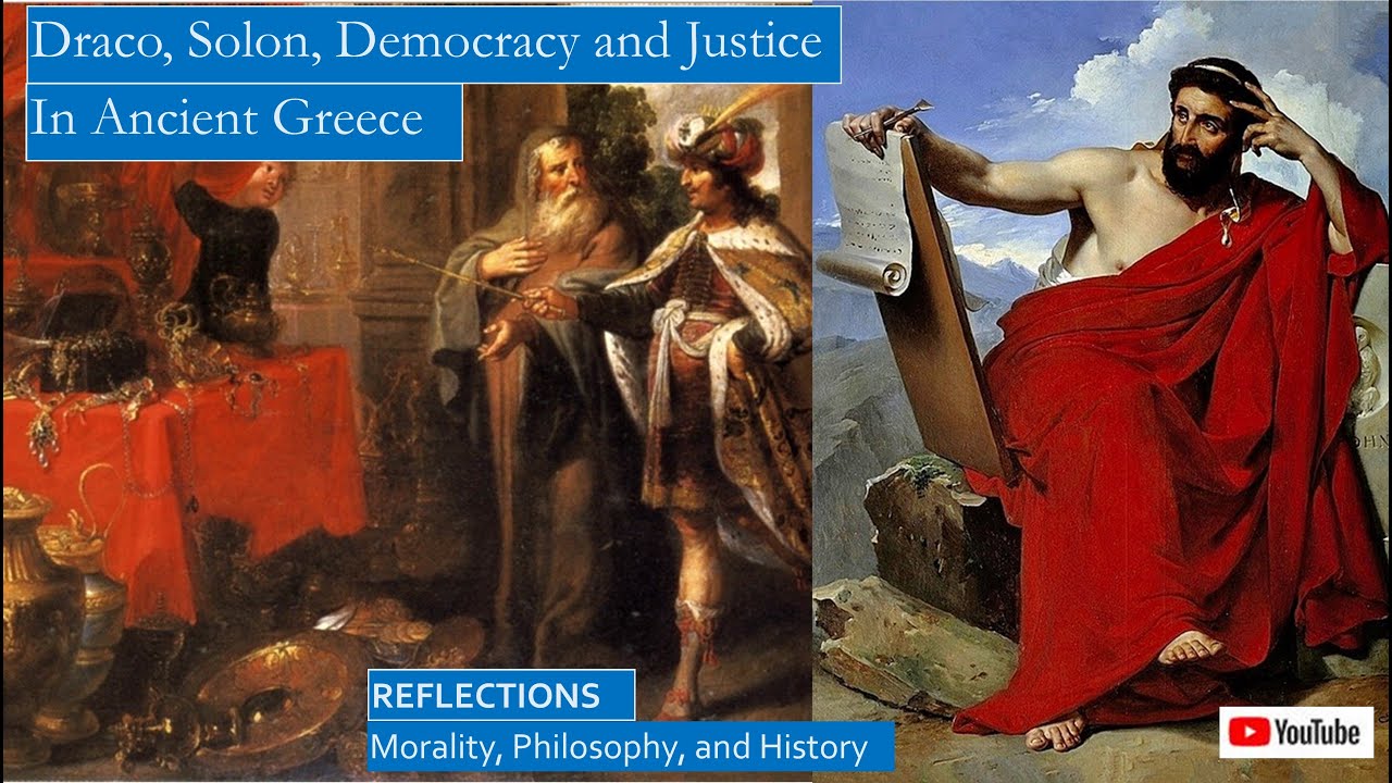 Draco, Solon, and Cleisthenes, Democracy & Justice in Ancient Greece ...