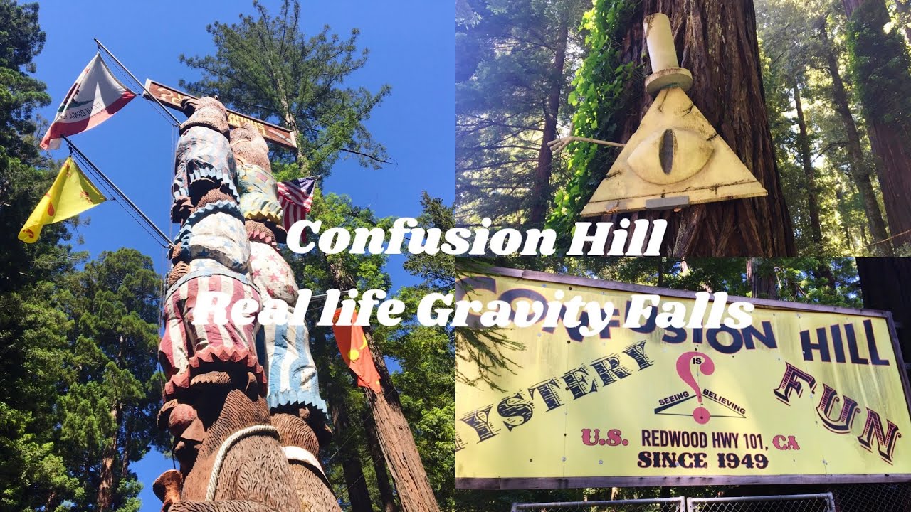 I visited Confusion Hill - Real Life Gravity Falls - YouTube