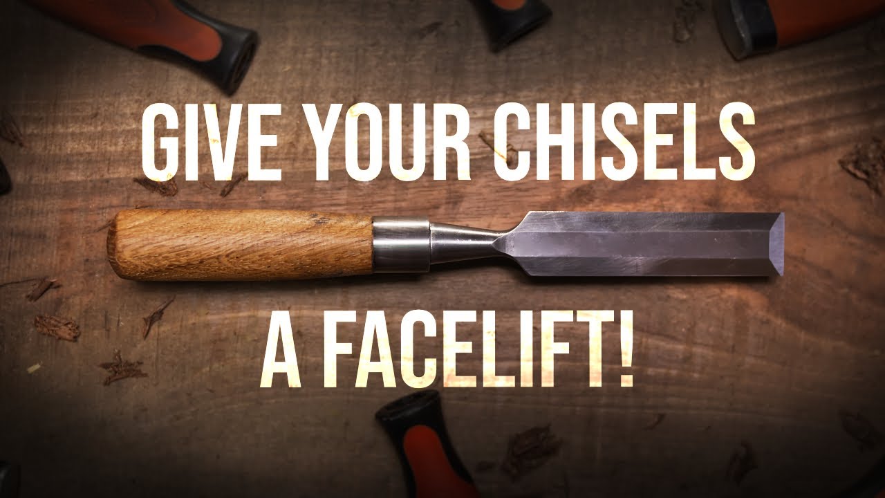 Making New Chisel Handles without a lathe! - YouTube