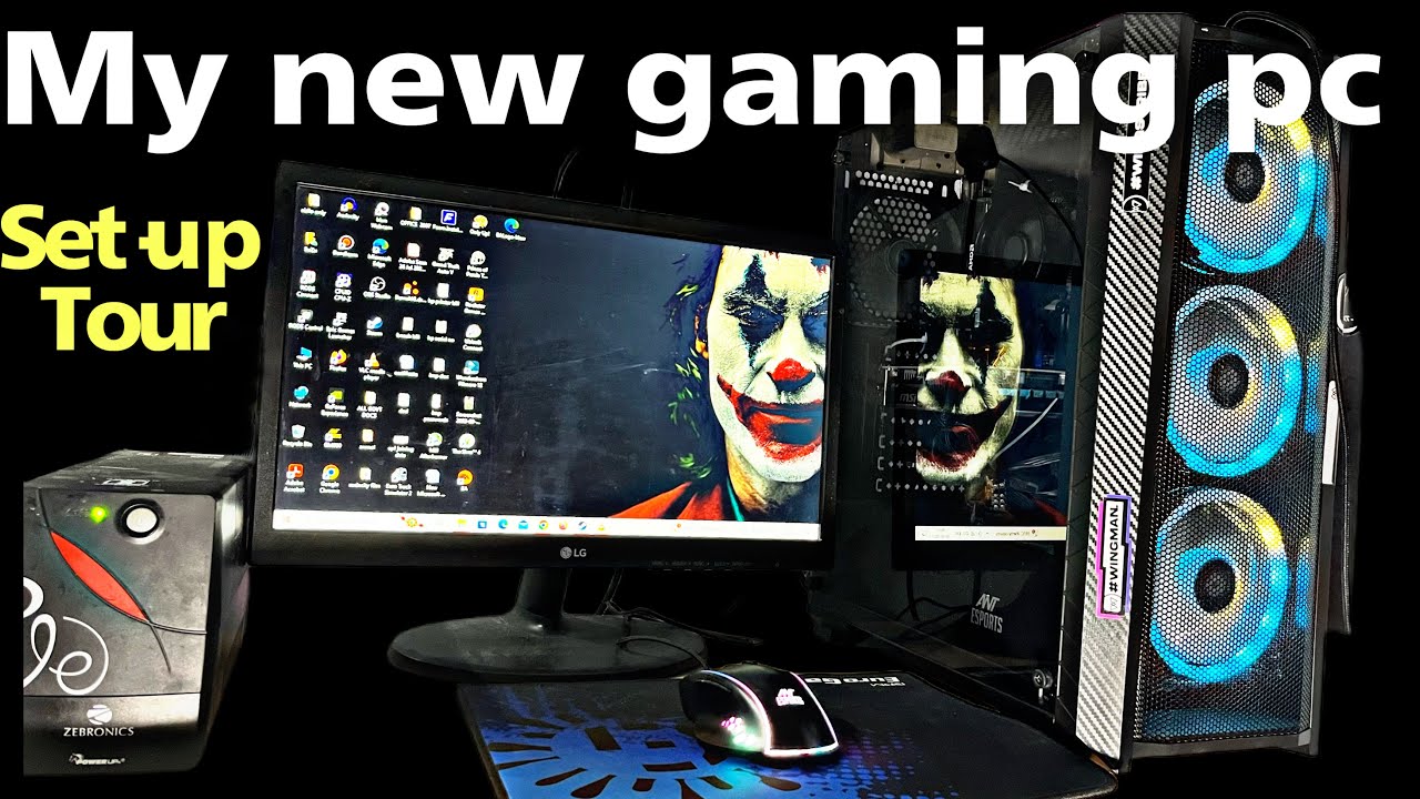 Finally my new Gaming PC Set up tour / CHEAP AND BEST / IMGAMER YT ...