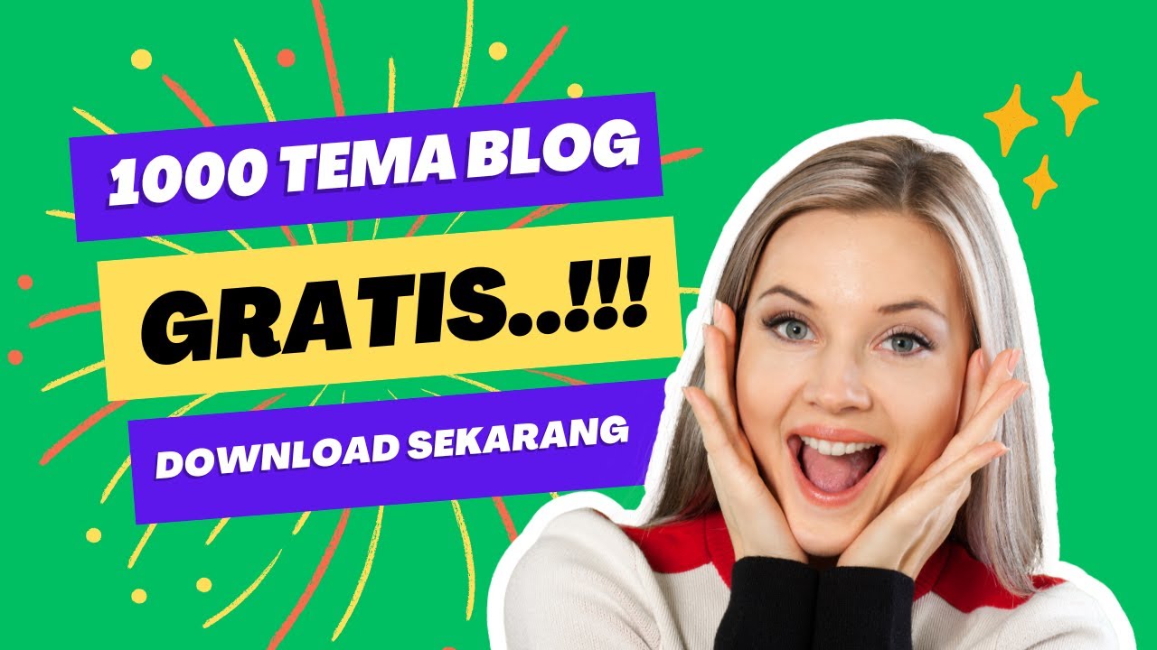 Download Template tema blogger bgratis dan cara pasang tema blog - YouTube
