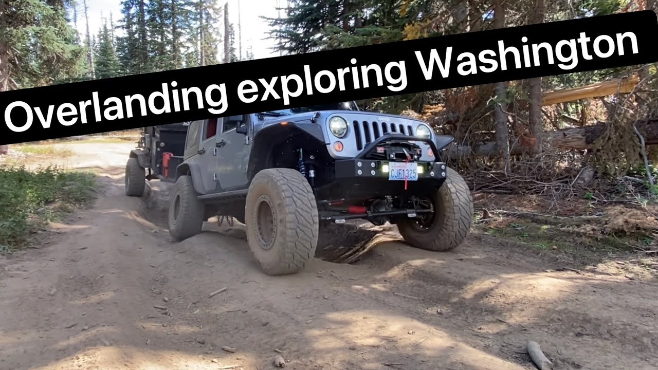 Overlanding exploring Washington. Clemmons mountain to Jum p Off 2 ...