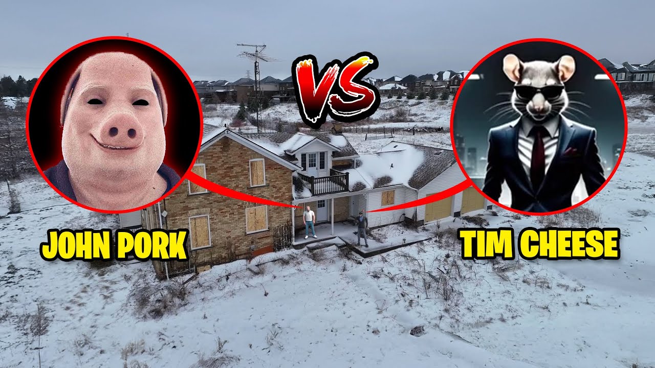 Drone Catches JOHN PORK & TIM CHEESE AT ABANDONED BARN!! *IN REAL LIFE ...