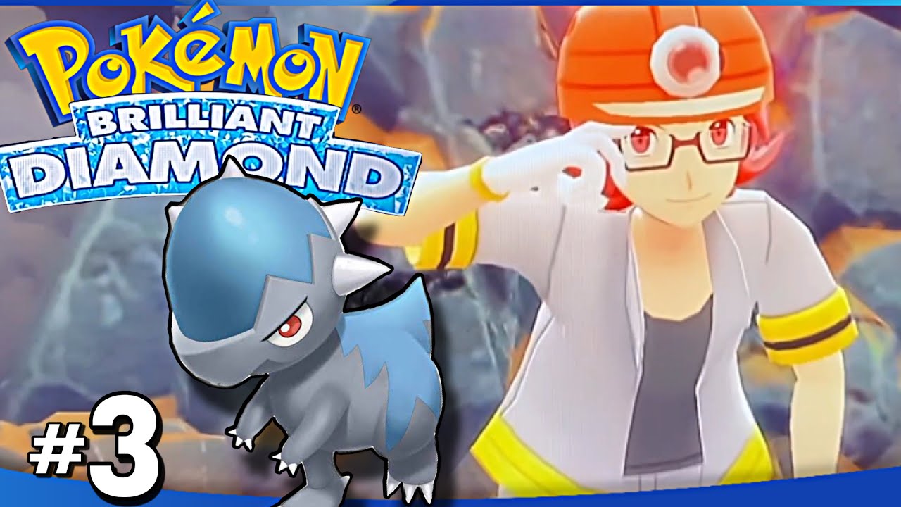 First Gym Leader Roark | How To defeat Oreburgh Gym leader Pokemon ...