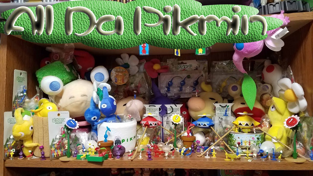 All da Pikmin - Plushes, figures, keychains, amiibo and more! - YouTube