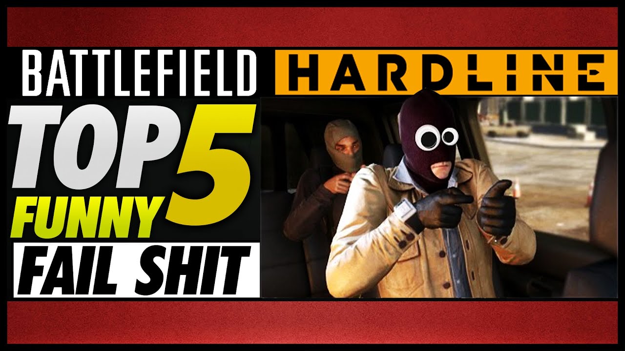 Battlefield: Hardline Funny Fail Clips | Eure Top 5 Gameplays - YouTube