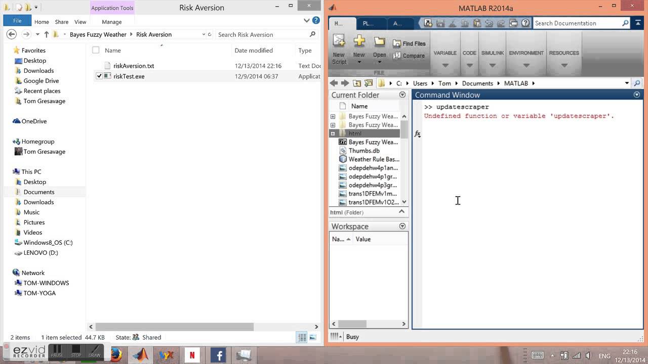 Bayes-Fuzzy Weather Howto - YouTube
