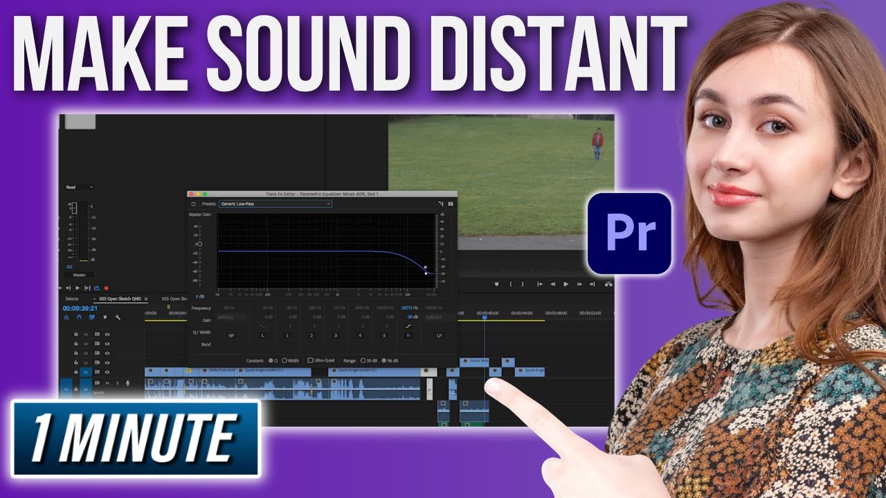 Premiere Pro: How to Make Music Sound Distant - YouTube
