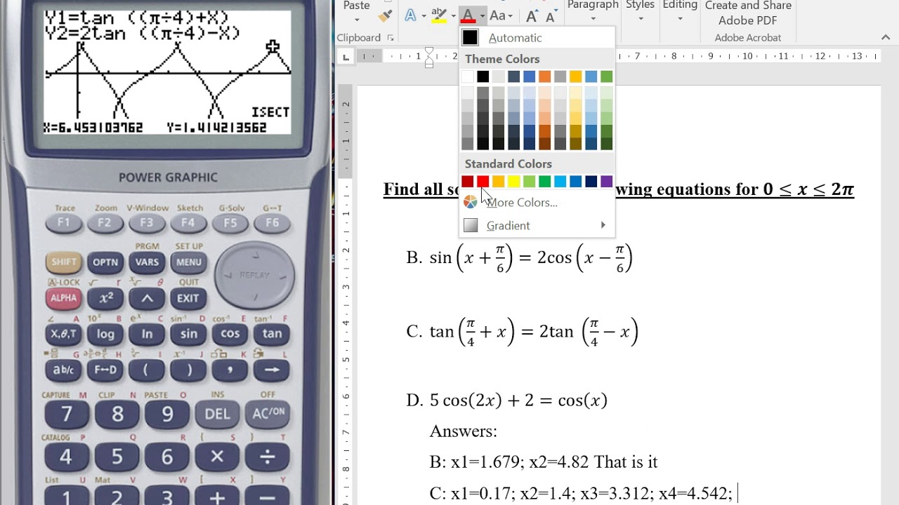 Solving Trig Equations On Casio FX 9750 YouTube solving-trig-equations-on-casio-fx-9750-youtube