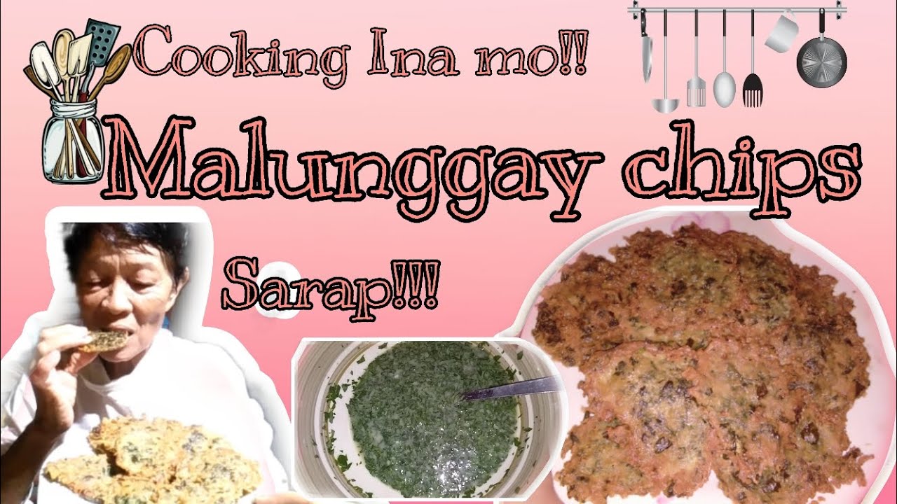 Malunggay chips (Ep1 Cooking Ina Mo) Ren Pacio Vlogs ️ - YouTube